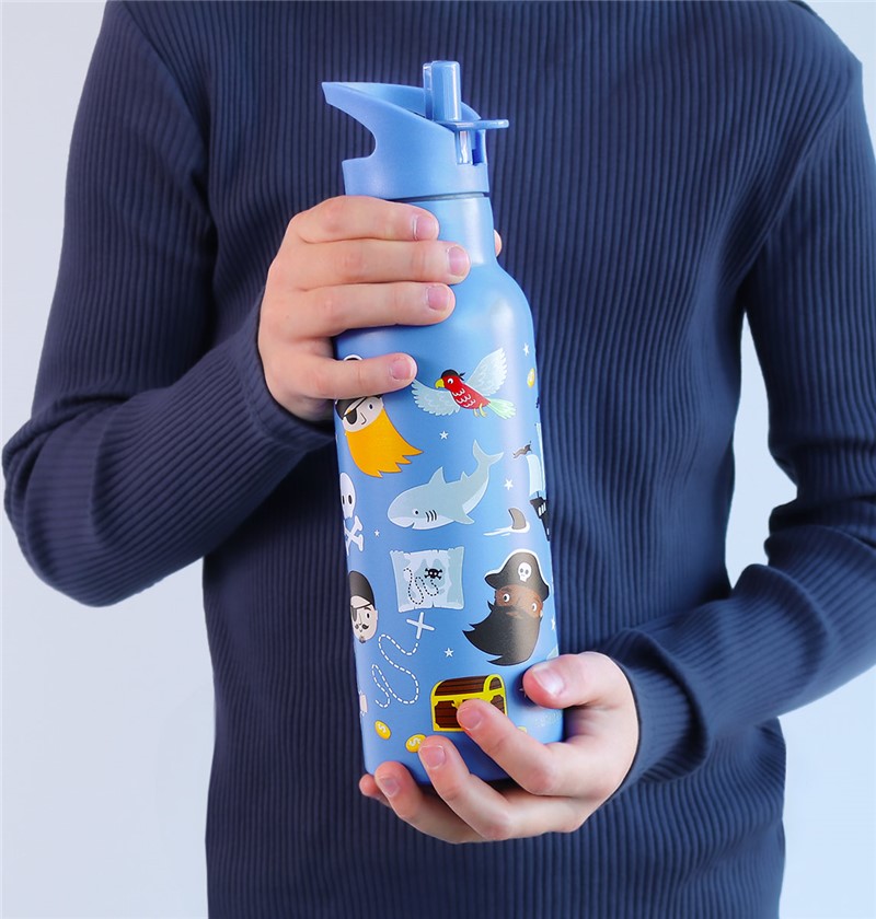 BOTELLA INOX. 500ML PIRATAS – Pekemundo
