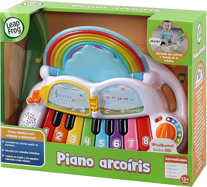 PIANO ARCOIRIS LEAP FROG – Pekemundo